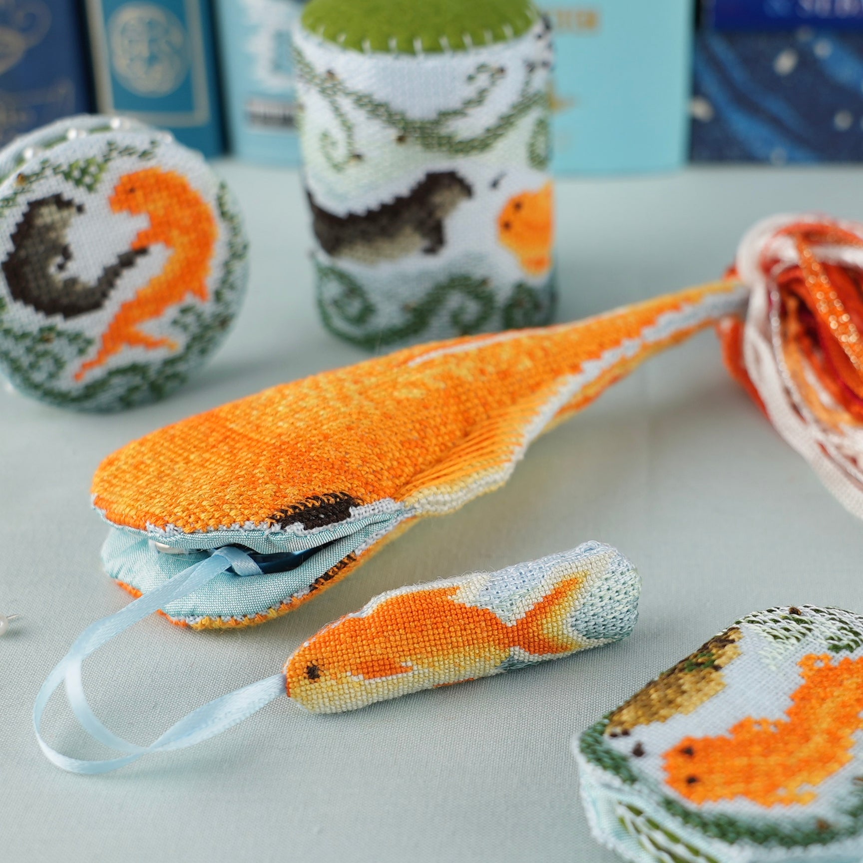 Fish Tales Scissor Set – Blue Coppice